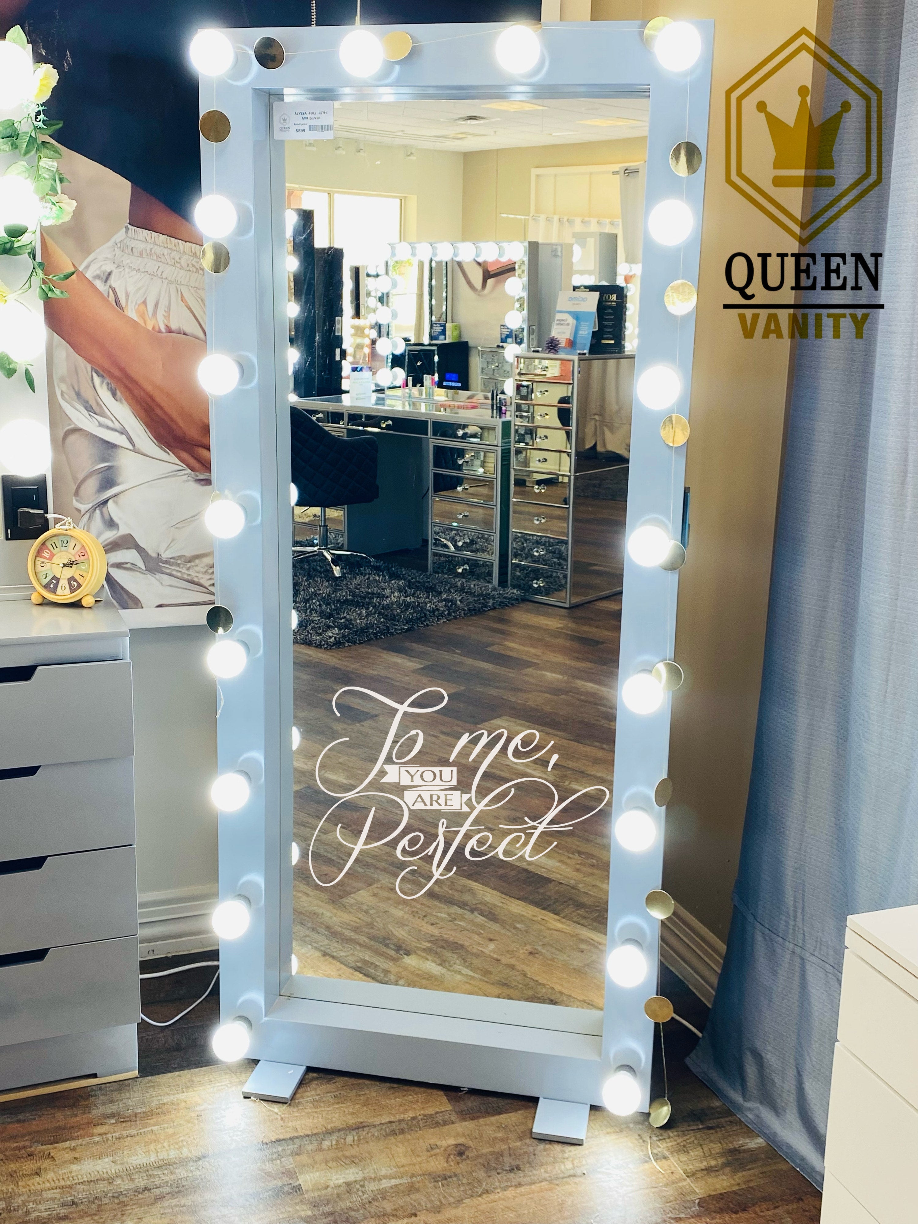 Full Length Mirror – Queen Vanity Outlet